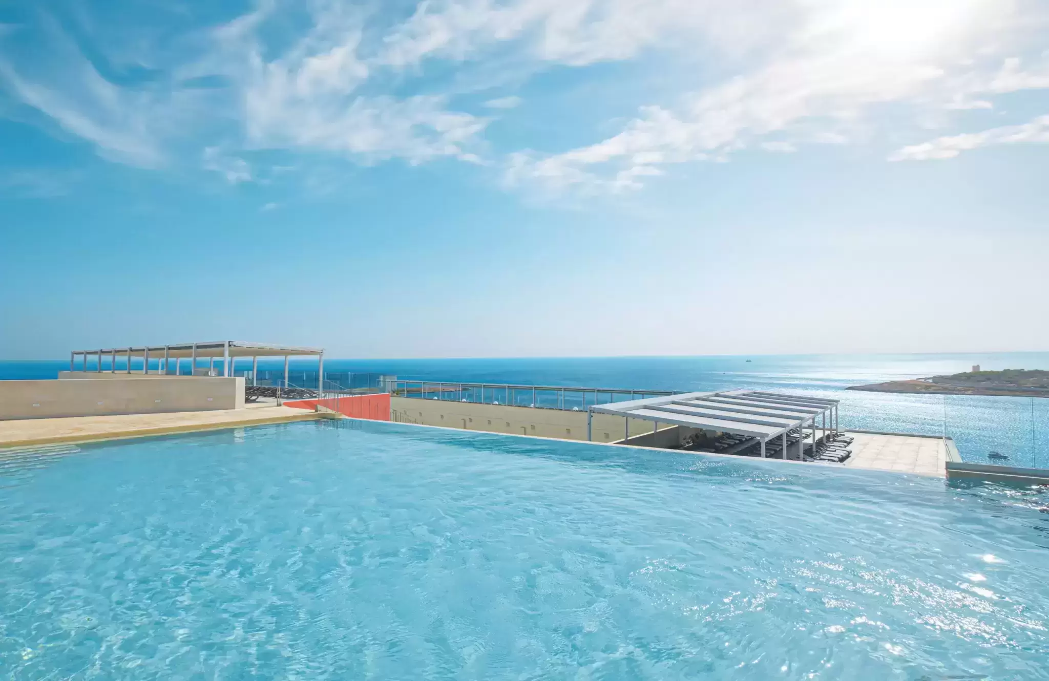 Qawra Palace Hotel – Lido & Pools – Day By The Pools